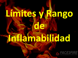 Límites y rango de inflamabilidad. – face2fire